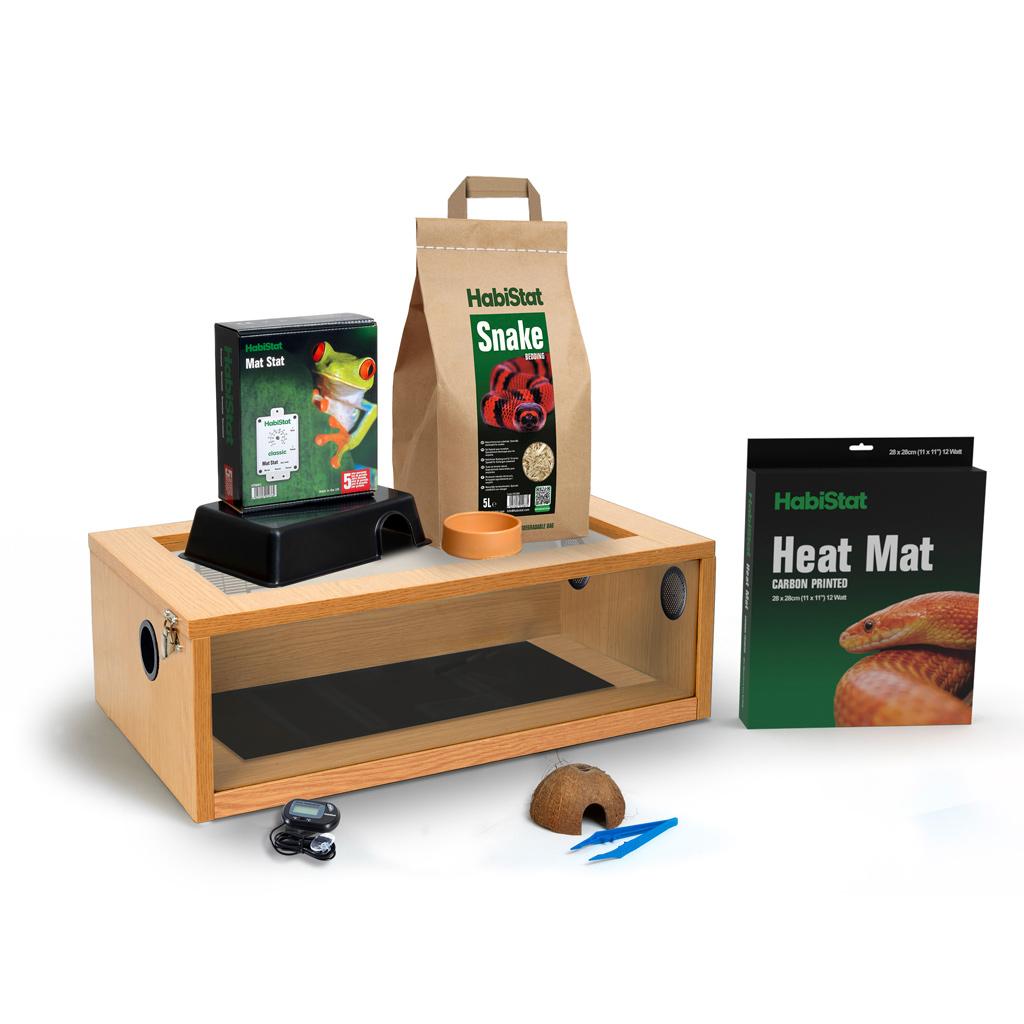 HabiStat Hatchling Snake Starter Kit | Monkfield Reptile